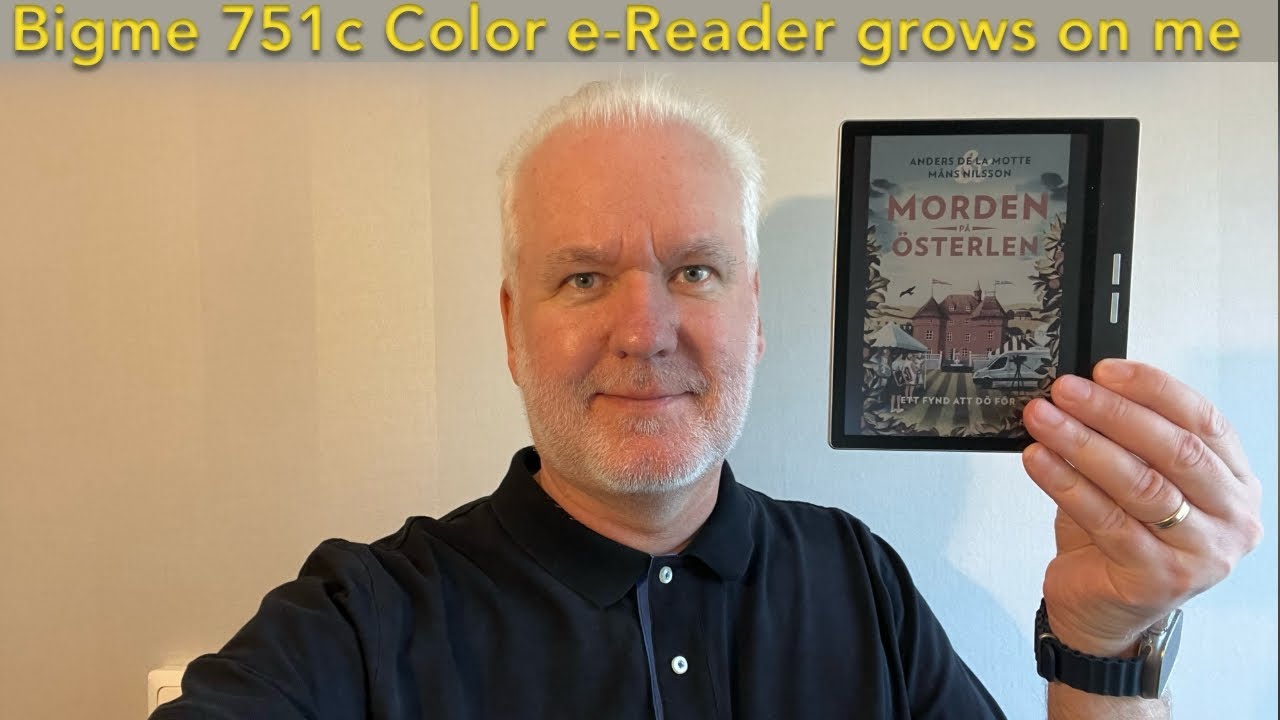 Bigme B751c color e-Reader with Kaleido 3 display has grown on me - YouTube