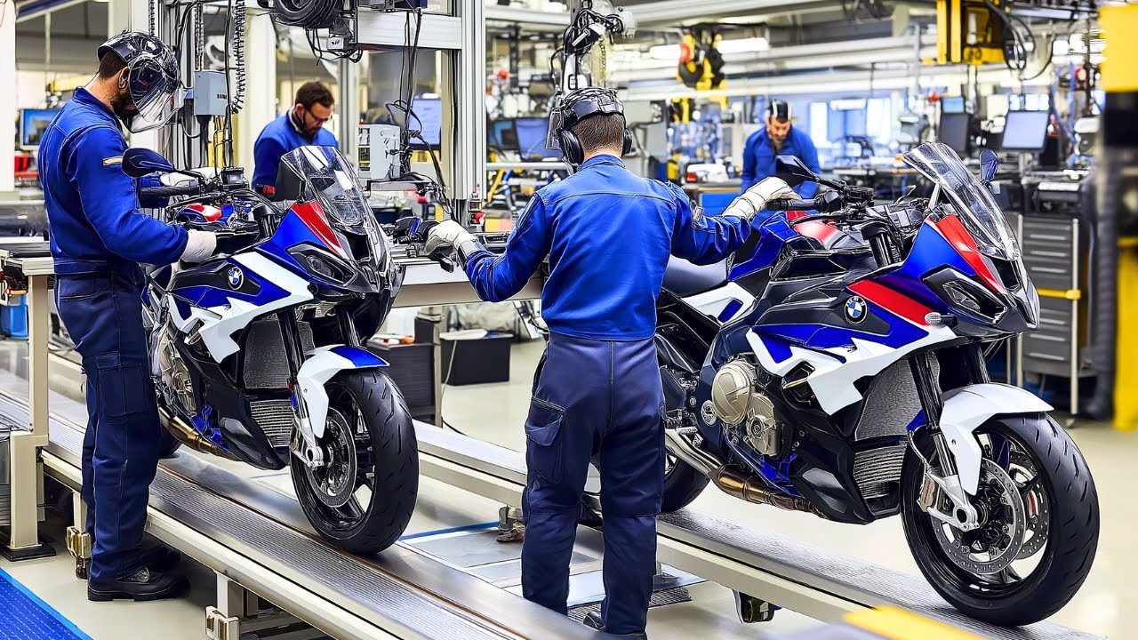 How BMW Motorbikes Are Made: Behind the Scenes of Precision Engineering ...