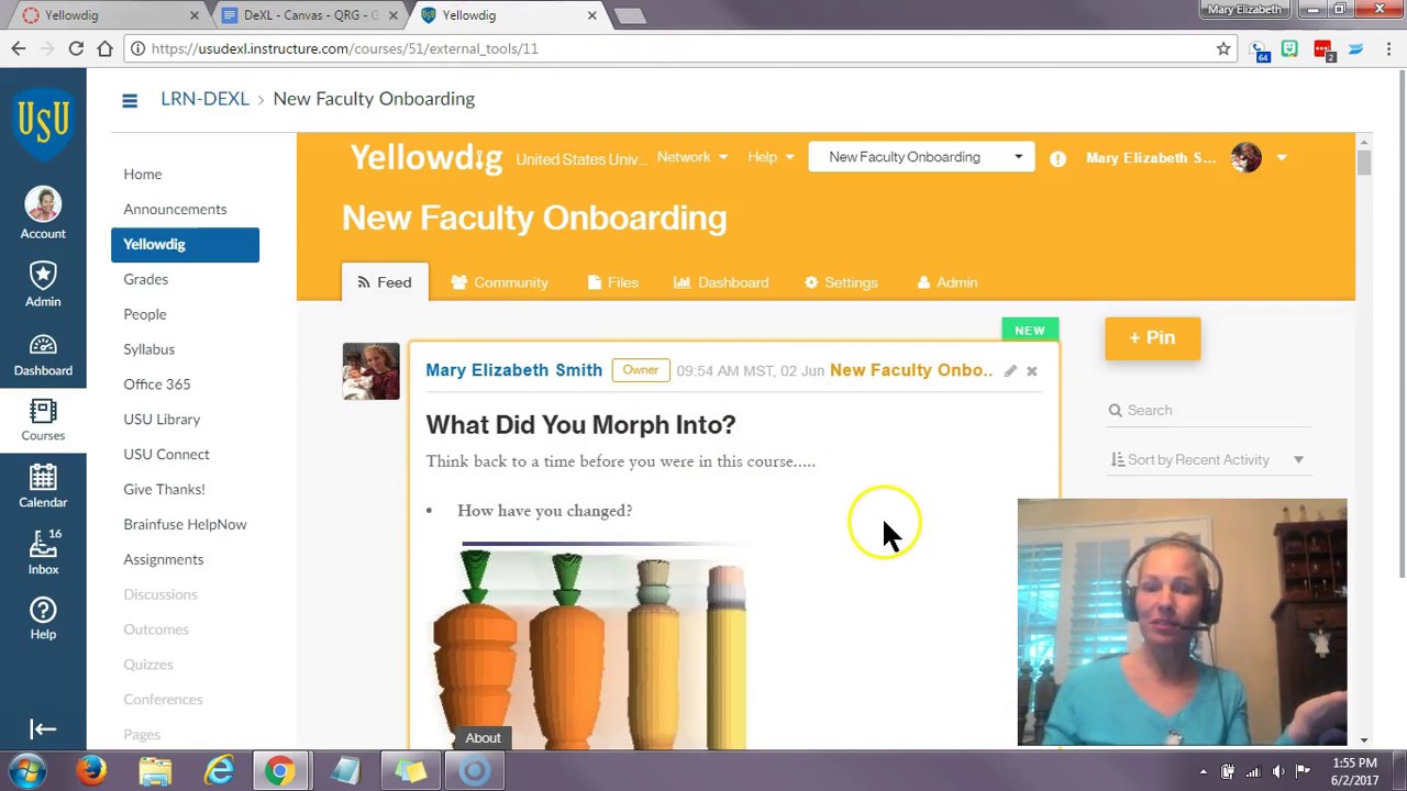 Short Course Tour & YellowDig - YouTube