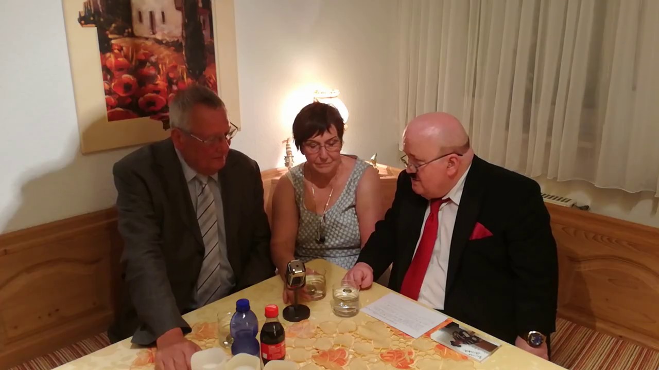 Rainer Zipfels Talkrunde ! Zu Gast: Dr. Hans Jörg Springer & Hildegard ...