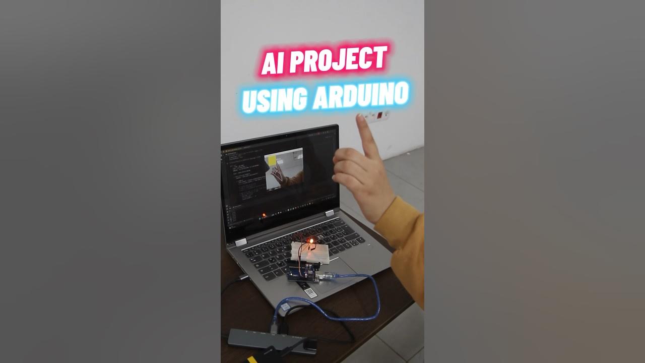 Ai computer vision with arduino (using OpenCv and Mediapipe) #ai #electronic #robot #arduino ...
