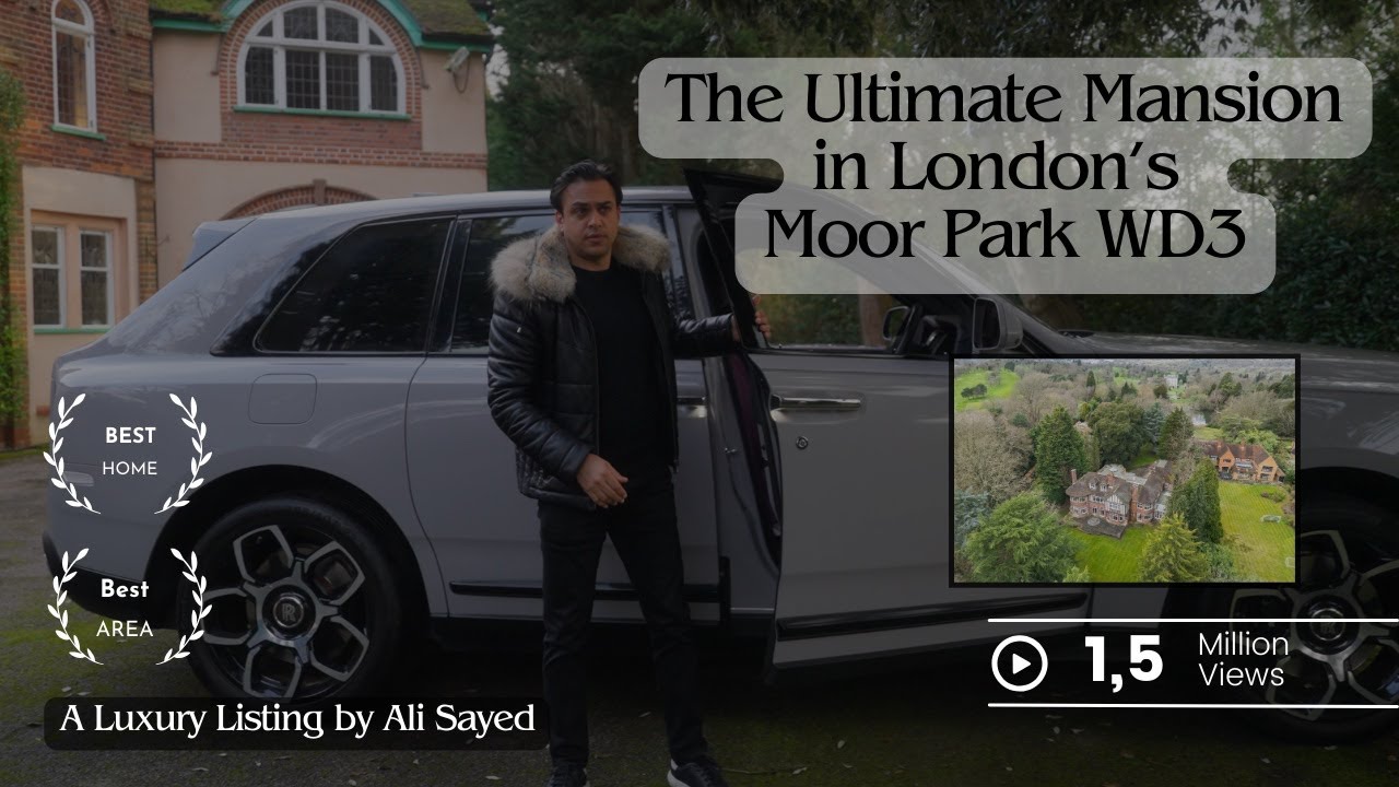 The ultimate mansion in LONDON'S Moor Park. - YouTube