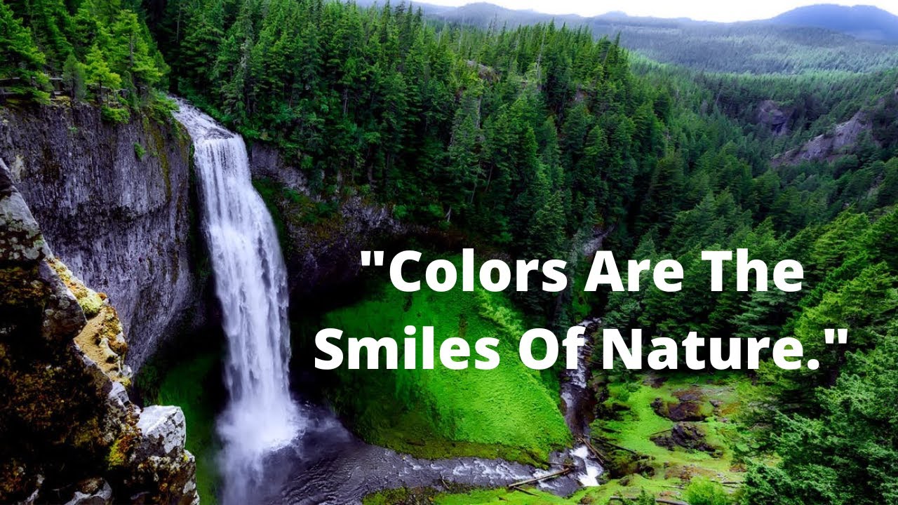 Colors of Nature | nature quotes | beautiful Quotes about nature| Deep ...