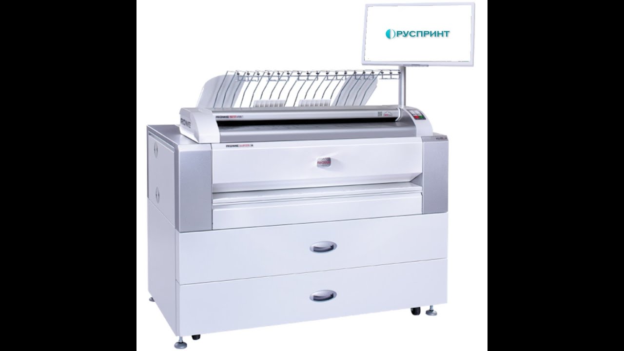 МФУ Rowe ecoPrint i6 - YouTube