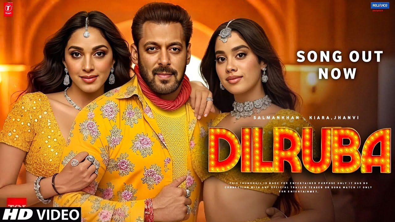 Dilruba Song | Salman Khan | Kiara Advani | Jahnvi Kapoor | Salman Khan ...