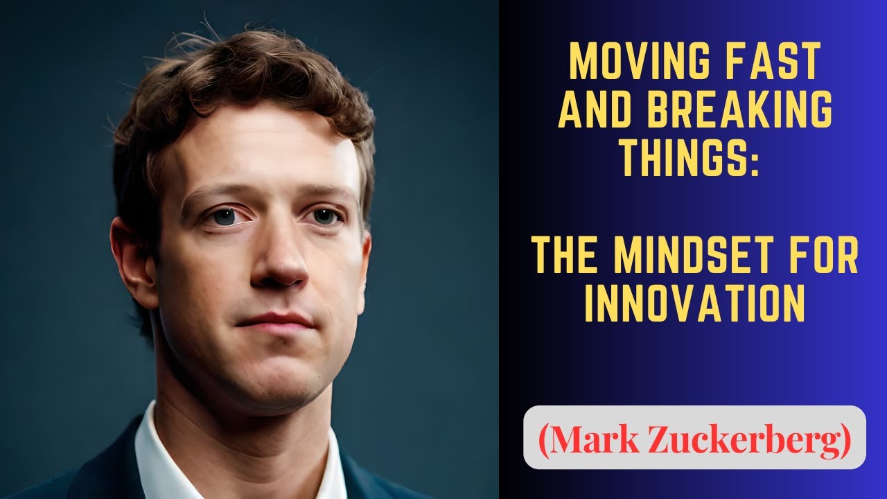 Inspirational Quotes (Agility) # 014: Move Fast and Break Things (Mark ...