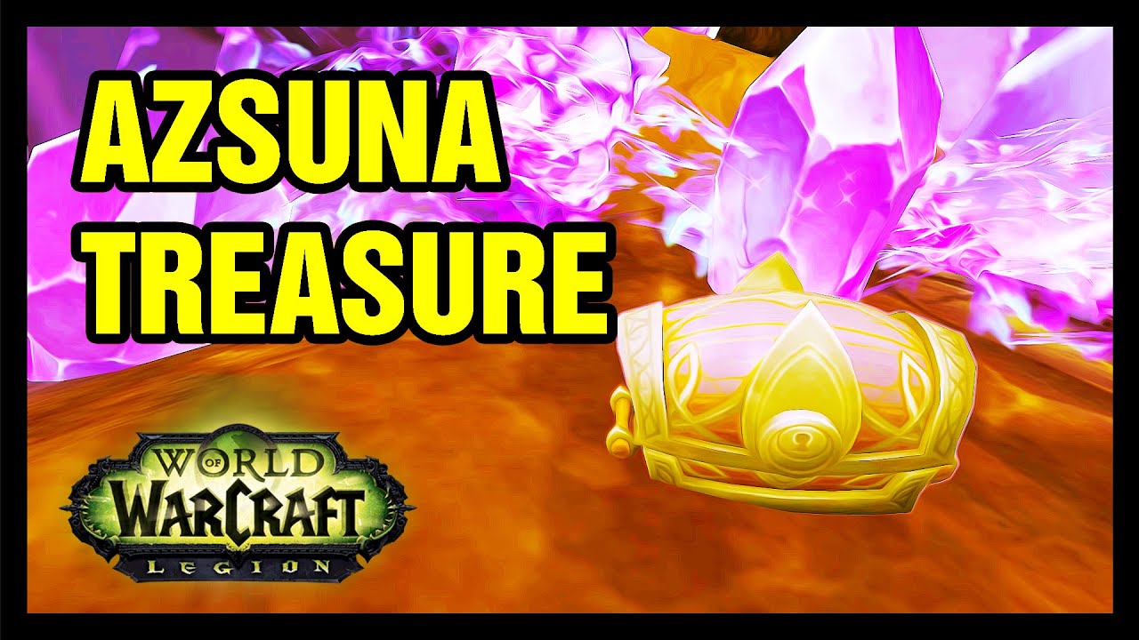 Treasure Chest WoW Leyhollow Azsuna - YouTube