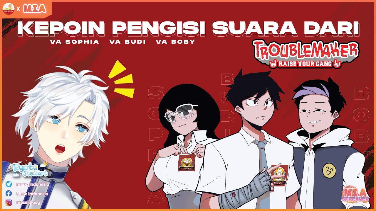 KEPOIN PENGISI SUARA DARI GAME TROUBLEMAKER BARENG @ryotastewart - YouTube