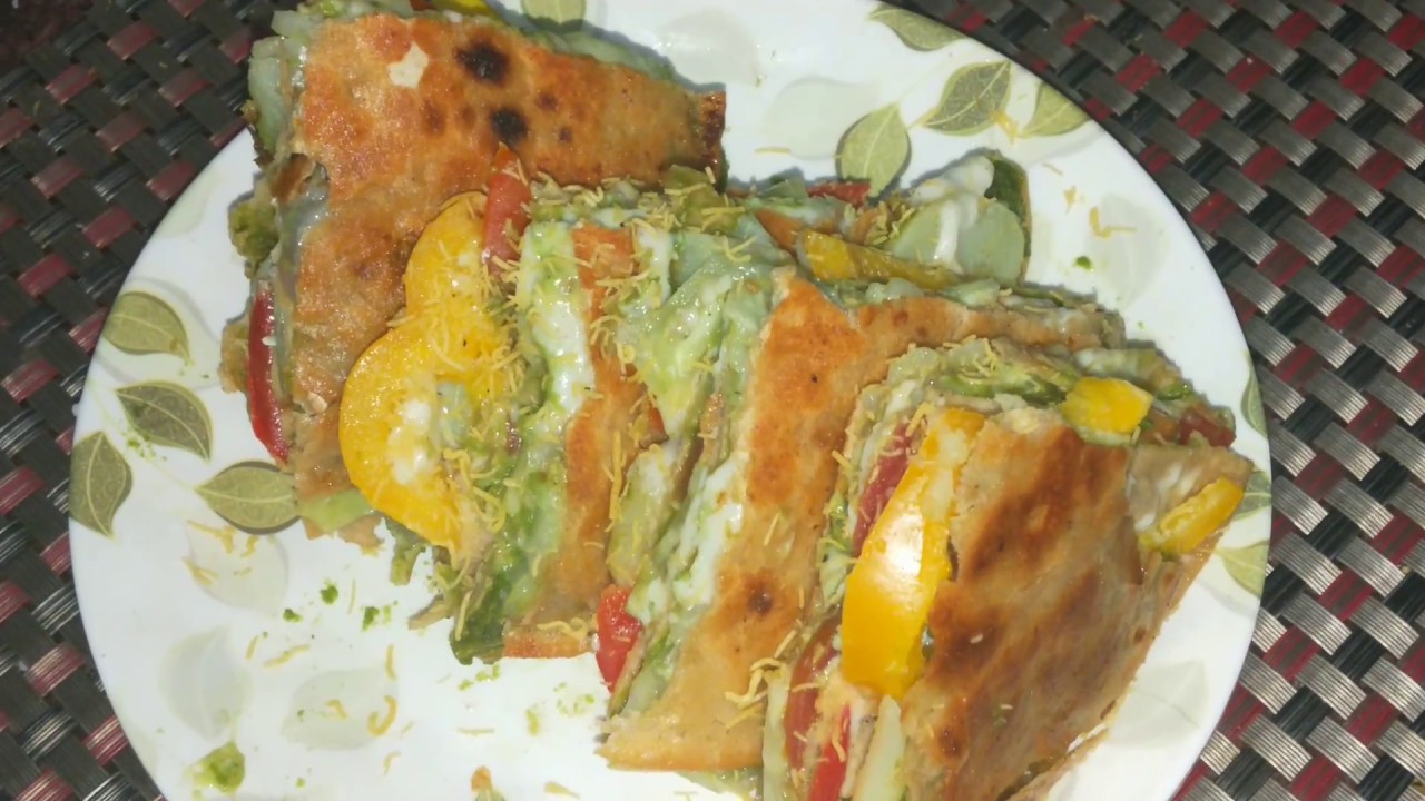 What to do of leftover roti.bombay sandwich with roti - YouTube