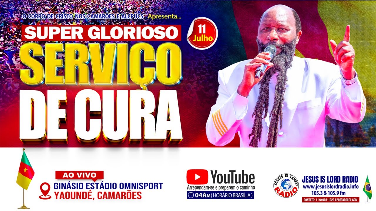 11/07/2025 | SUPER GLORIOSO SERVIÇO DE CURA | DR. DAVID OWUOR | # ...