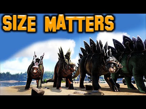 Ark Size Variation Mod Review - Ark Survival Evolved - YouTube