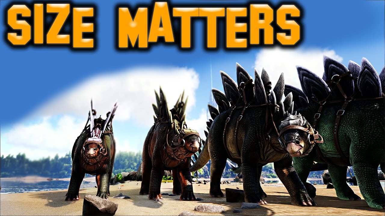 Ark Size Variation Mod Review - Ark Survival Evolved - YouTube