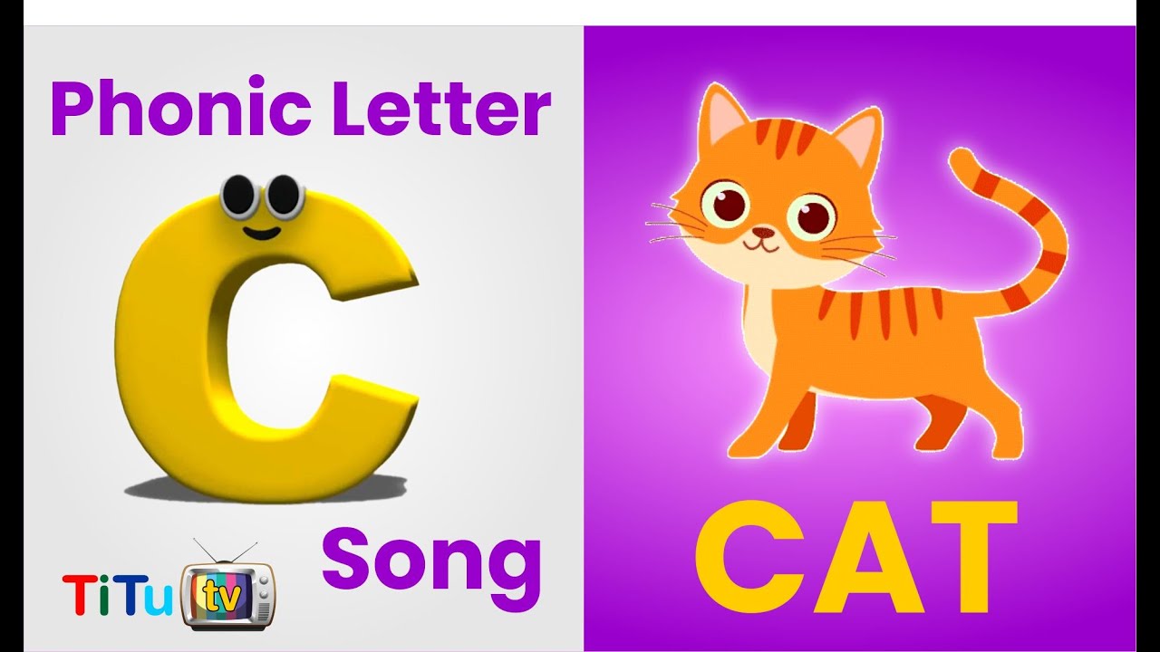 Phonics Letter- C song | Alphabet Songs For Children | Learning Videos ...