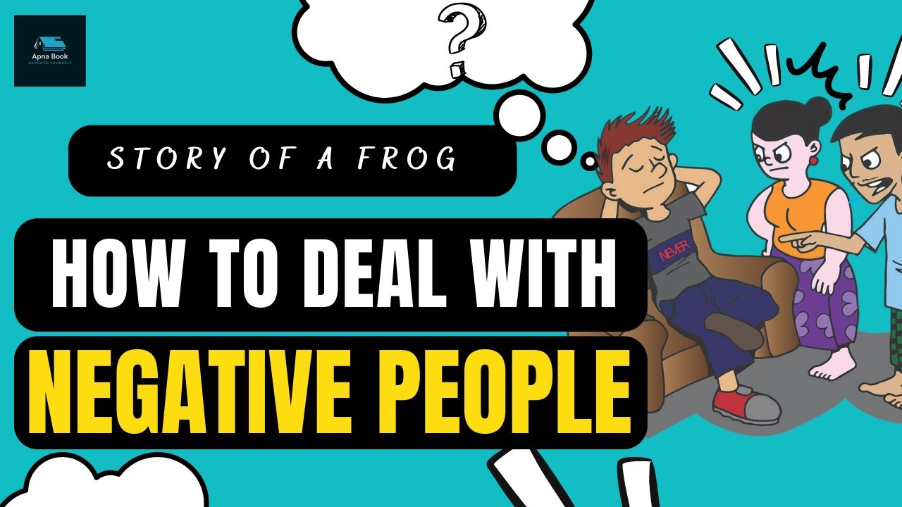 How to deal with negative people and criticism | How to avoid Negative ...