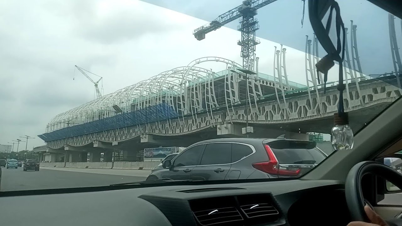 STASIUN LRT HALIM || LRT JABODEBEK - YouTube