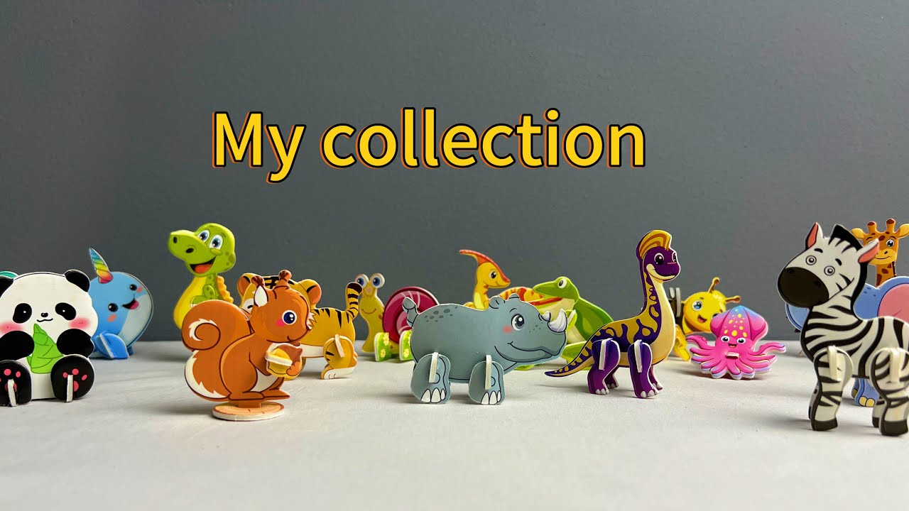 Cute Animal Toy Collection 🐼🦓🦖 | Fun Figures for Kids & Collectors ...