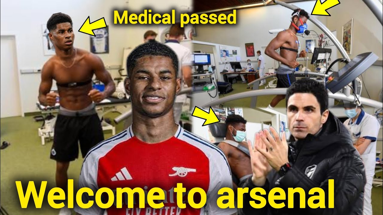 Marcus rashford and his agent arrived in arsenal to finalize his move ...