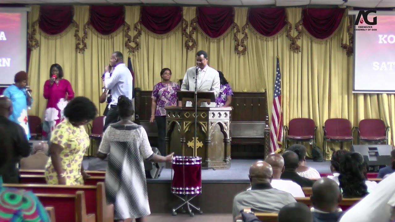 Ebenezer Assembly of God Sunday Service - Communion Service ...