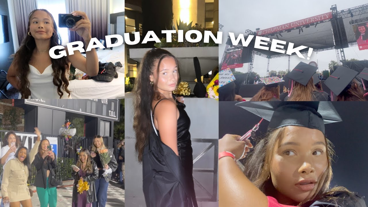 VLOG | GRADUATION WEEK♥ finals week & college graduation!!♡ - YouTube