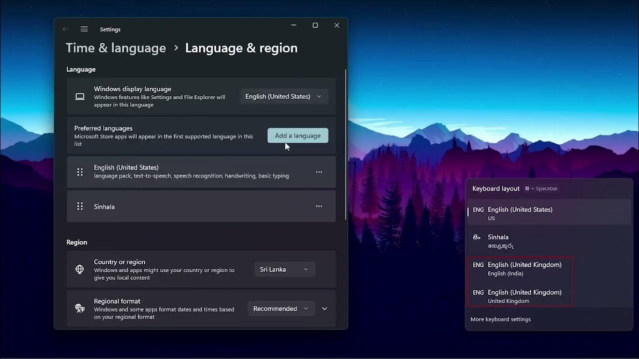 How to remove unwanted language in Windows 10 / 11 - YouTube