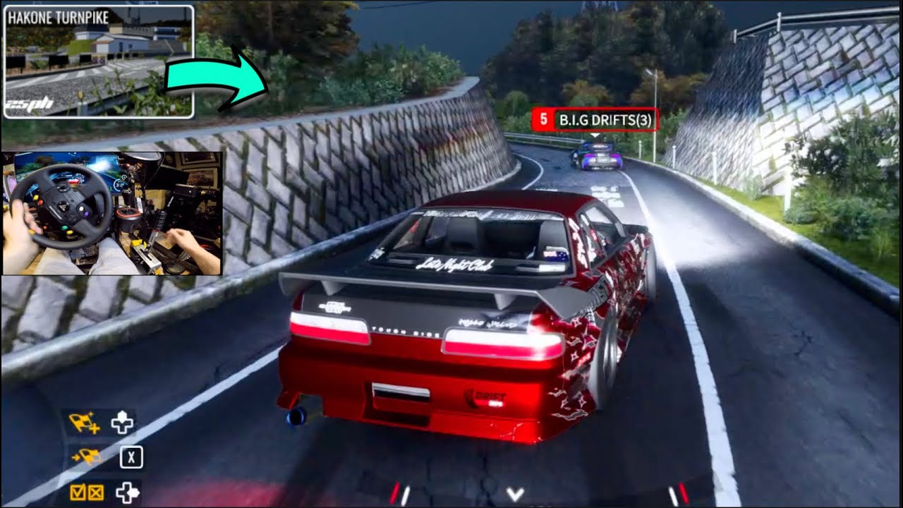 CarX Drift Racing PTR Online - ADDED Hakone Turnpike TOUGE w/JUMP & Its ...