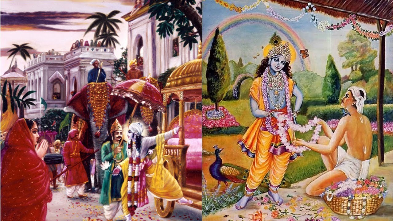 Lord Krishna's Pastimes in Mathura - YouTube