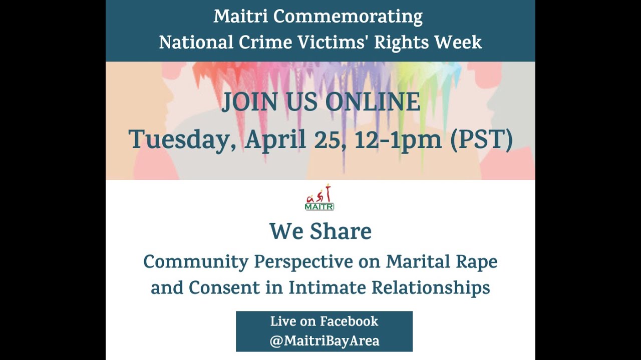Community Perspective on Marital Rape & Consent in Intimate Relationships: Maitri Findings - YouTube