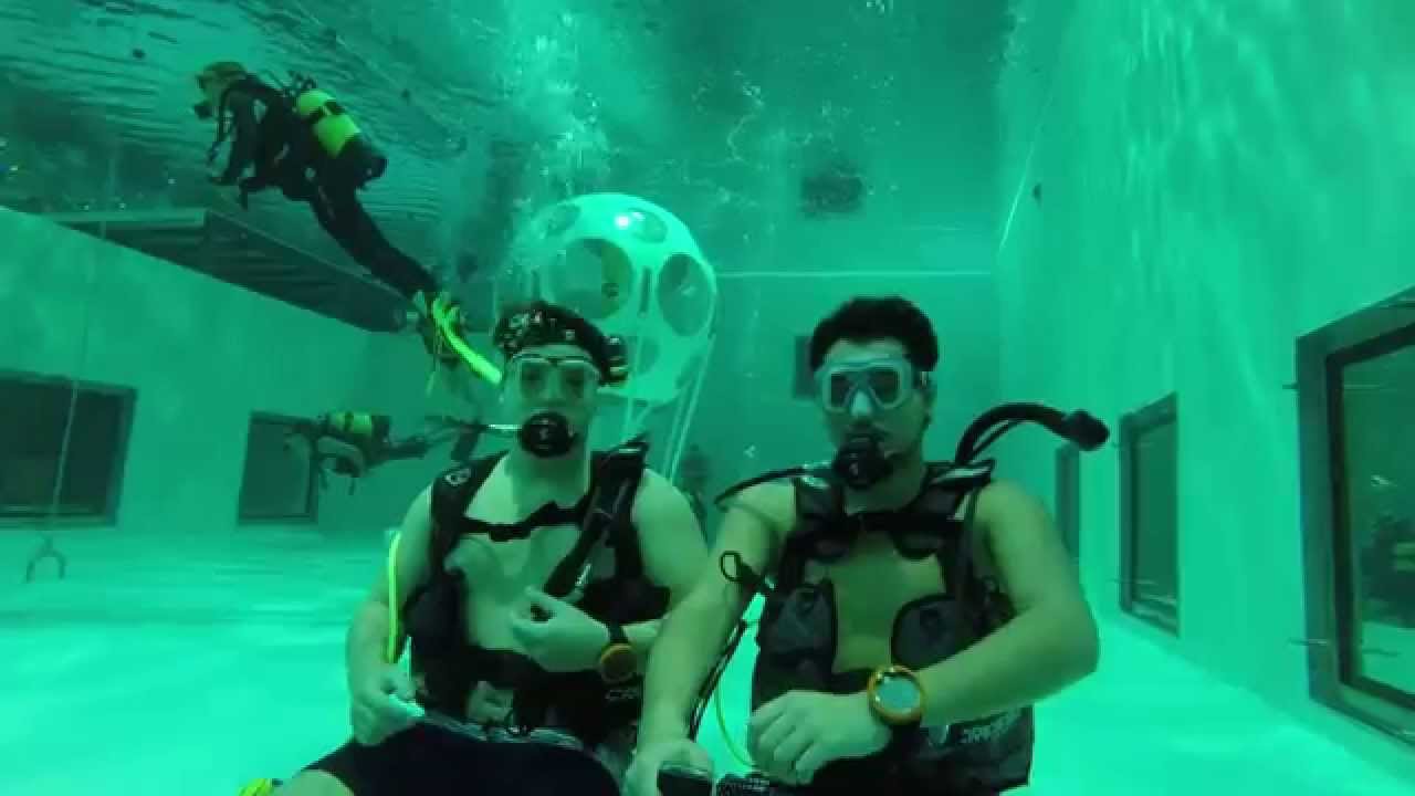 Nemo33 diving - YouTube
