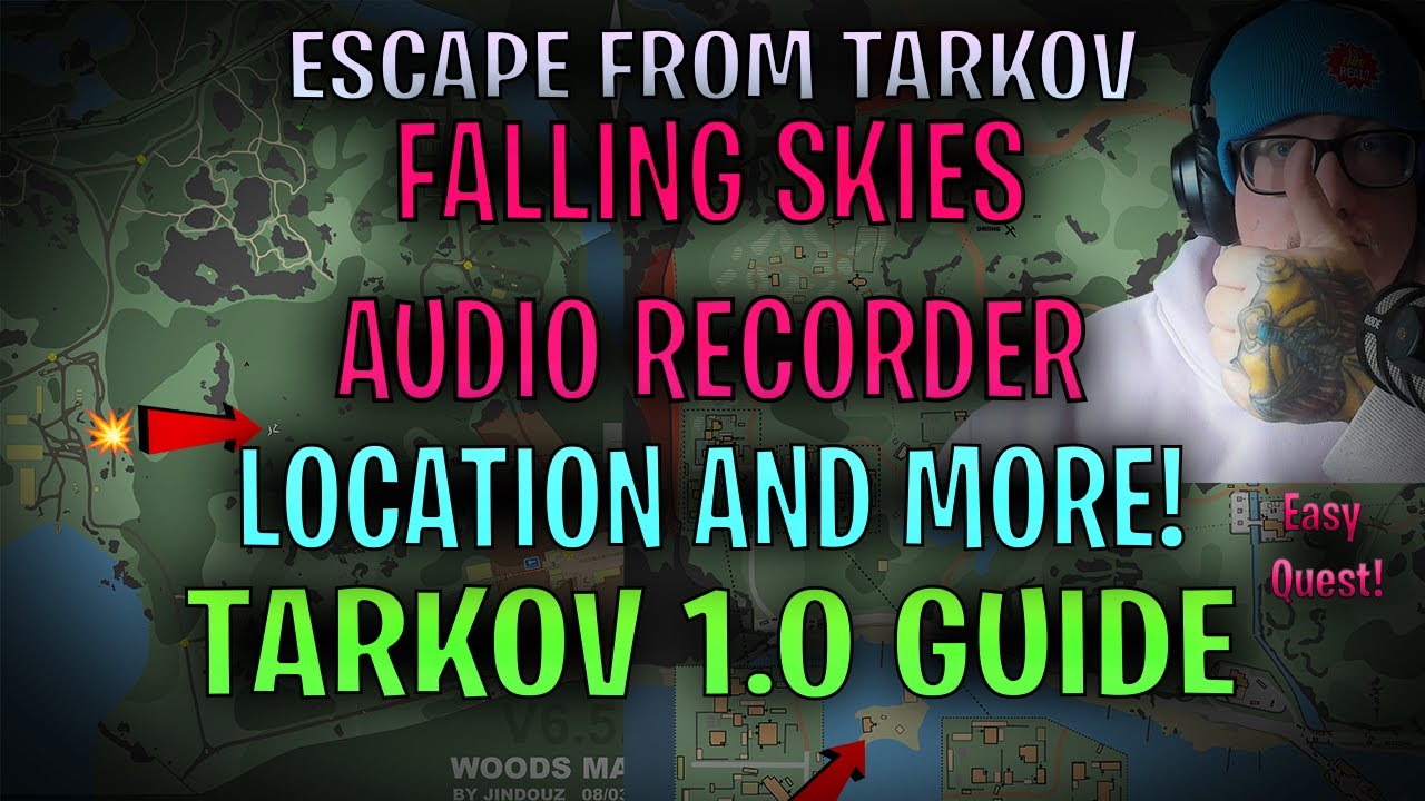 Falling Skies Quest Guide Tarkov 1.0 - Flight Recorder Location ...
