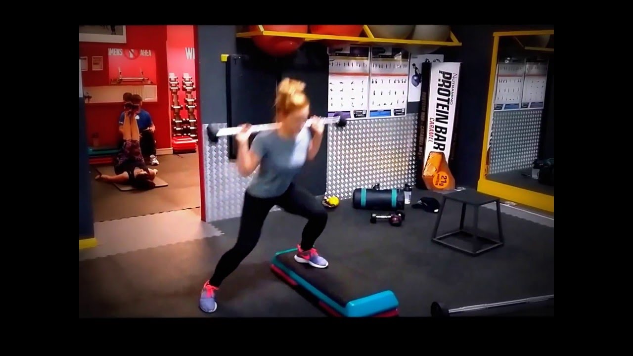 Plyometric Side Step Squat - YouTube