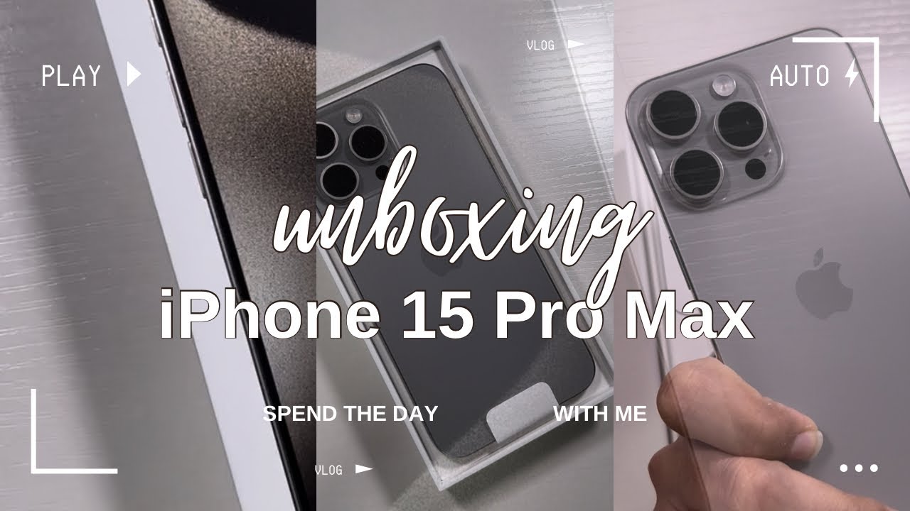 Unboxing iPhone 15 Pro Max - YouTube