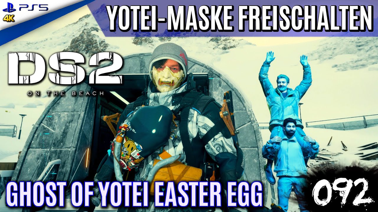 Death Stranding 2 [092] • Yōtei-Maske freischalten • Ghost of Yōtei ...