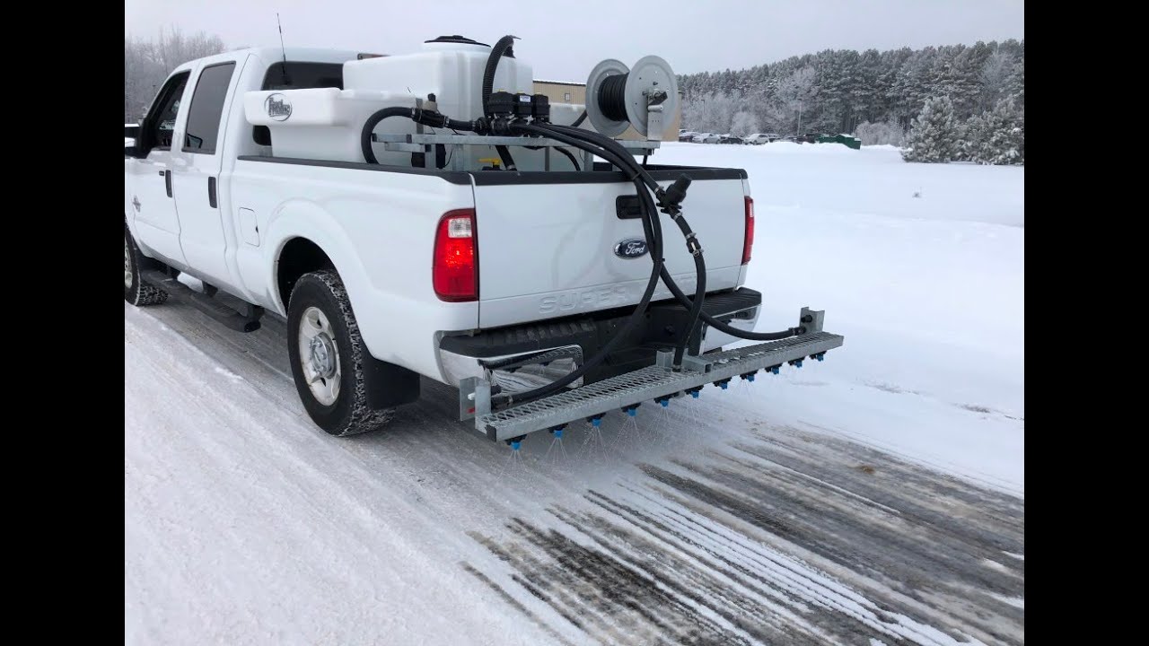 Frost Inc. Liquid Ice Control Equipment - YouTube