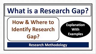 DEFINING THE MANAGEMENT RESEARCH PROBLEM AND IDENTIFYING RESEARCH GAP ...