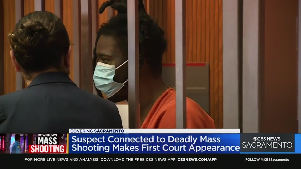Sacramento Shooting Suspect Smiley Martin Makes 1st Court Appearance ...