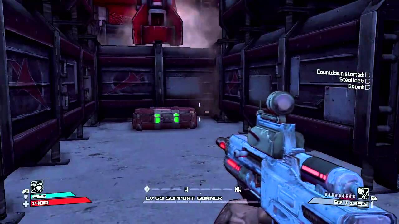 Efficient Route to Farm the Armory (Borderlands) - YouTube