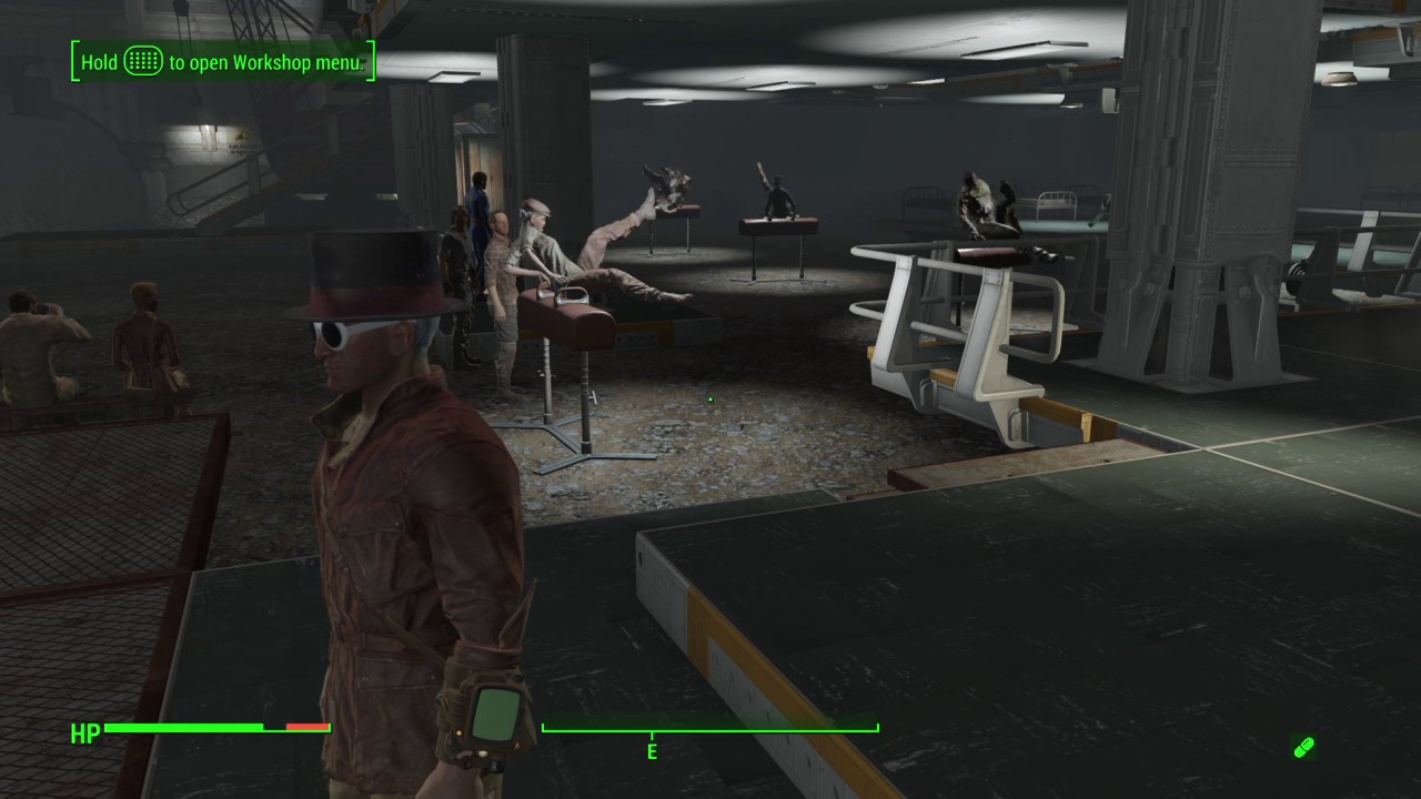 Fallout 4 - Mad gymnastics skills in my new Vault 88 build. - YouTube