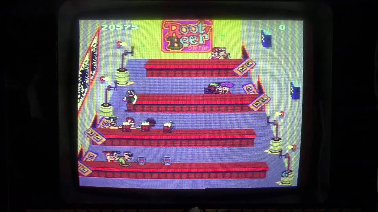 Root Beer Tapper (Bally Midway, 1984) Arcade Spielautomat - YouTube