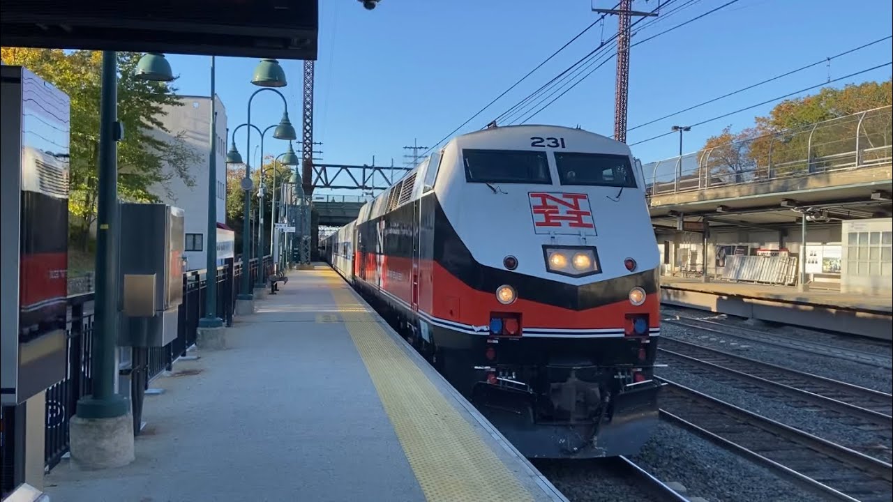 MTA MNRR / Amtrak: New Haven Line, Danbury and Northeast Corridor AM ...