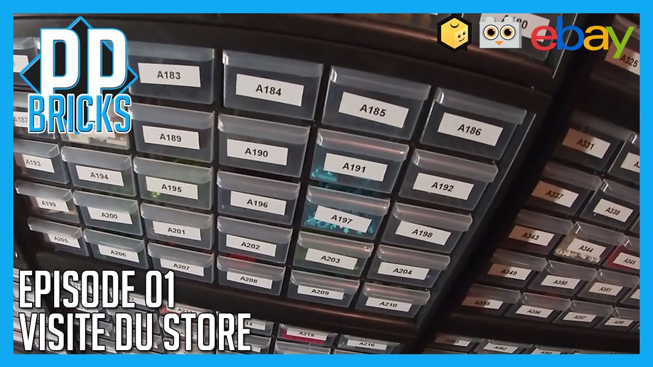 (FR) VISITE DU STORE - Vendeur LEGO Bricklink/Brick Owl/Ebay - Episode ...