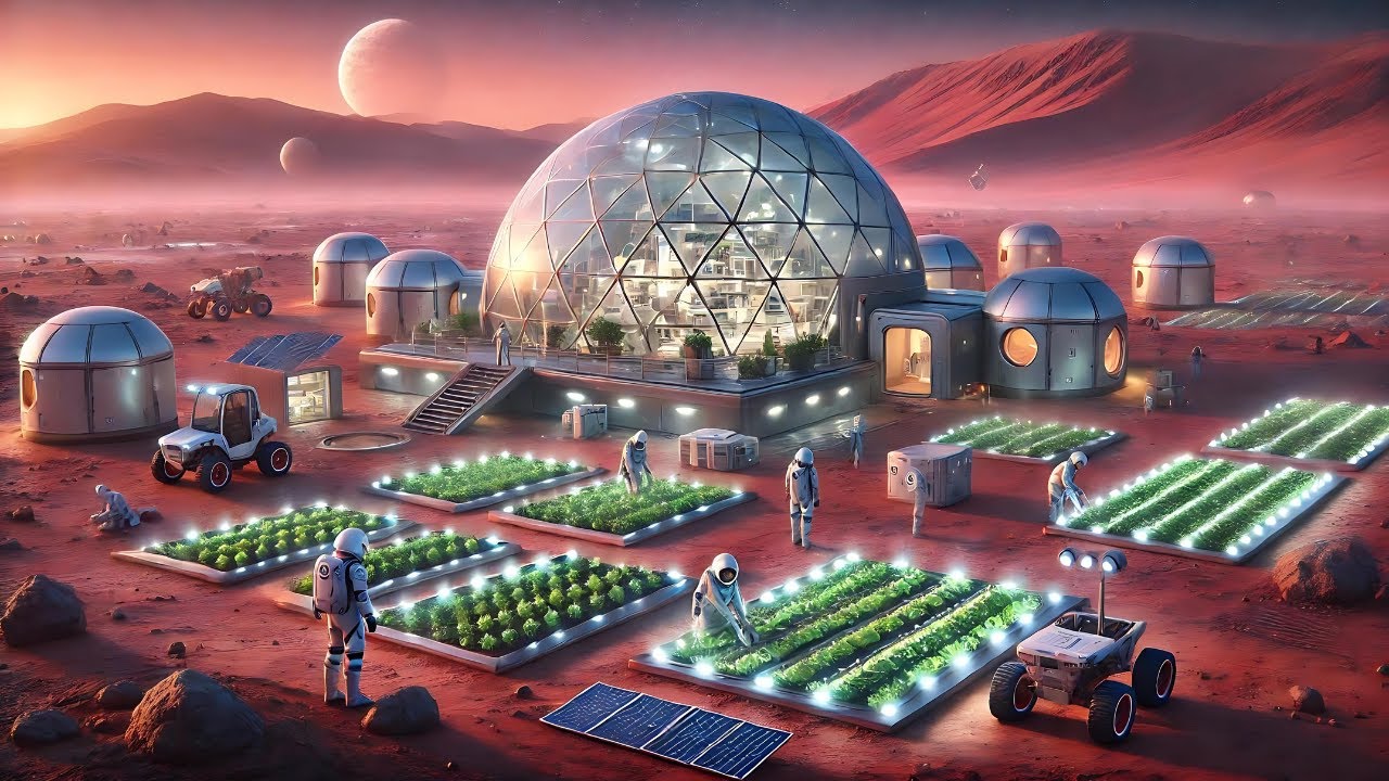 The New World on Mars: What We Can Create on the Red Planet - YouTube