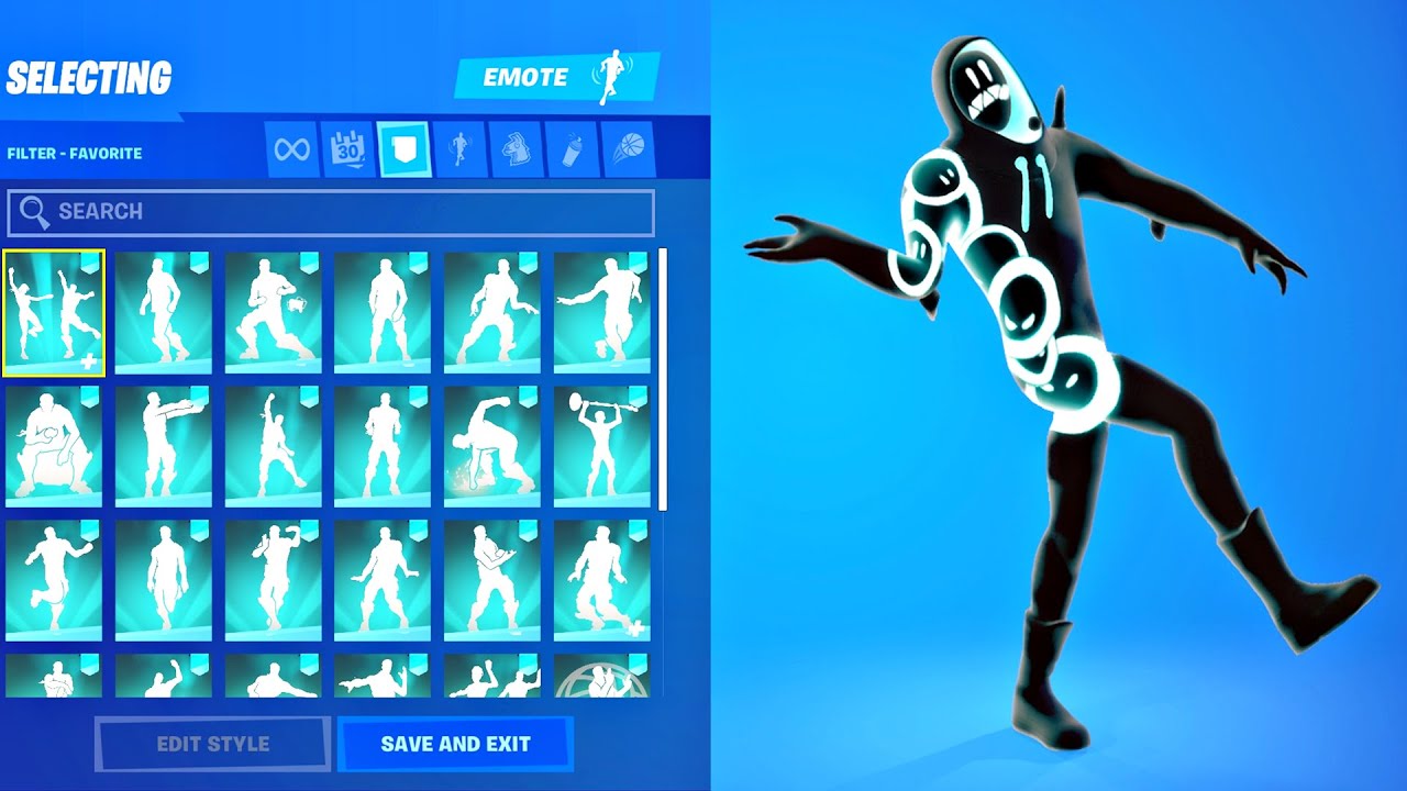 ALL FORTNITE ICON SERIES & TIKTOK EMOTES #3! My World, Wake Up, Hit It ...