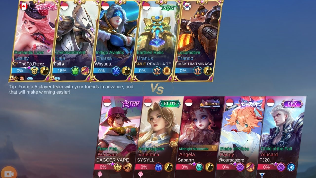 MLBB -MCL LAST WEEK TEAMUP MATCH - YouTube