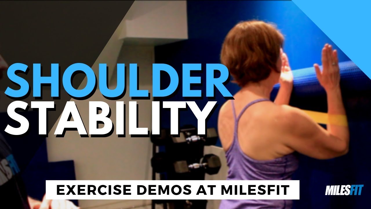 Shoulder Stability Exercise - YouTube