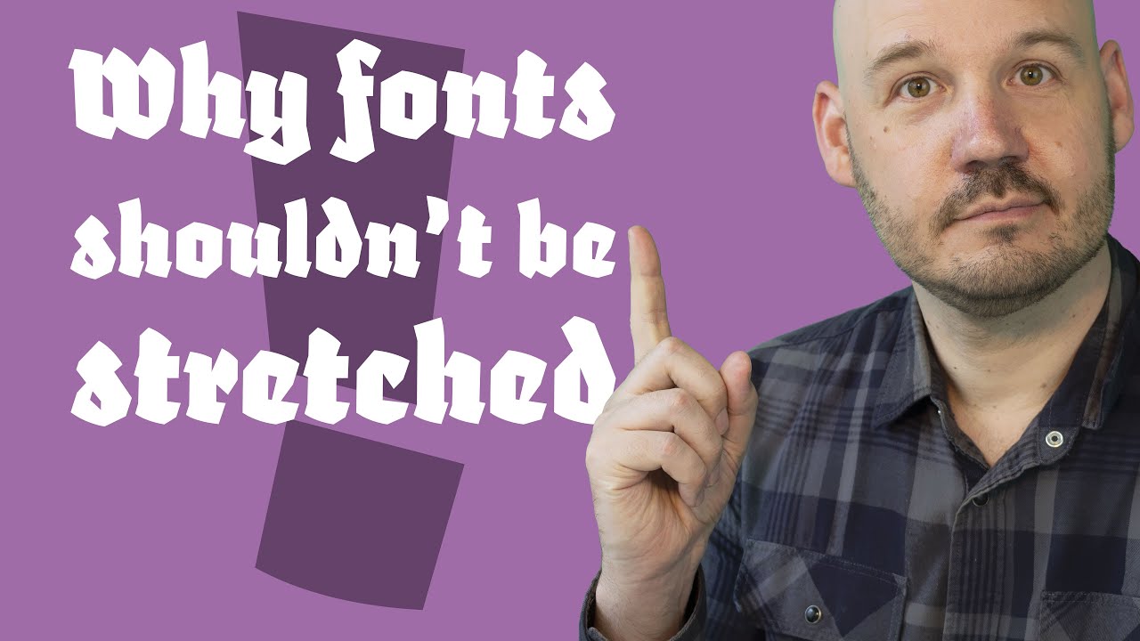 Why you should never stretch your fonts: The impact on legibility ...