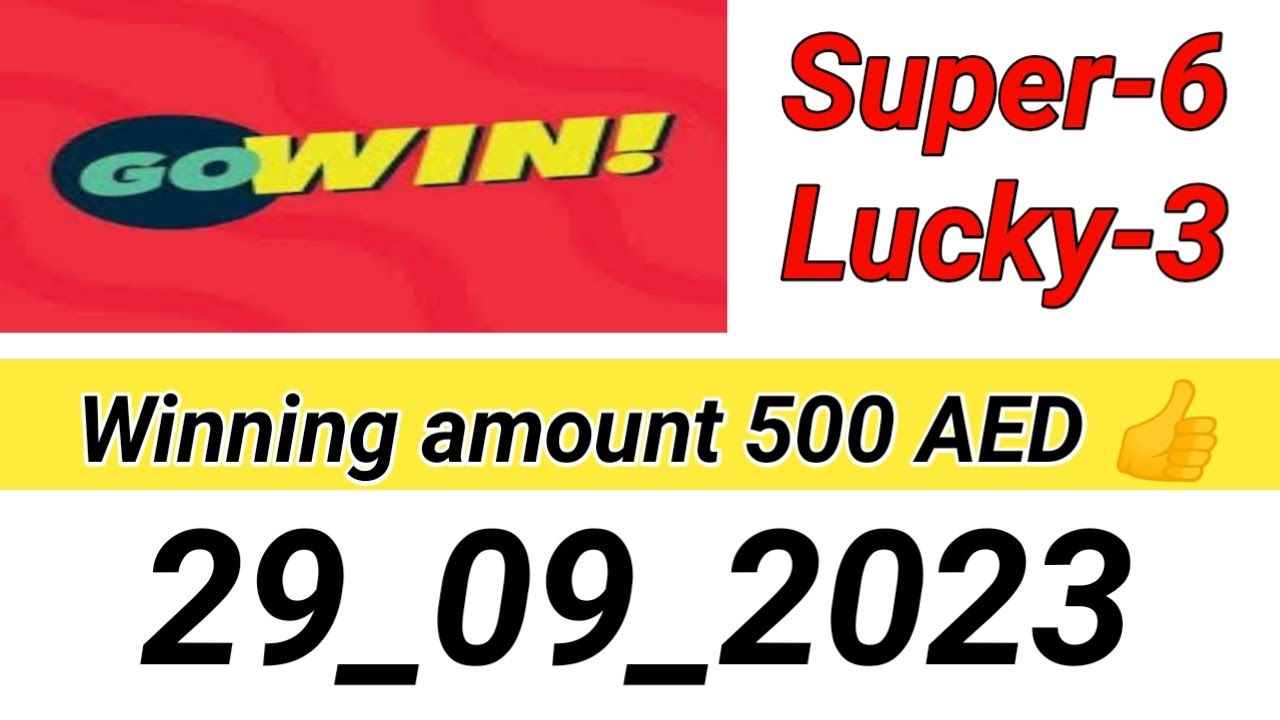 GoWin Lottery Prediction 29-09-2023, lucky 3, - YouTube