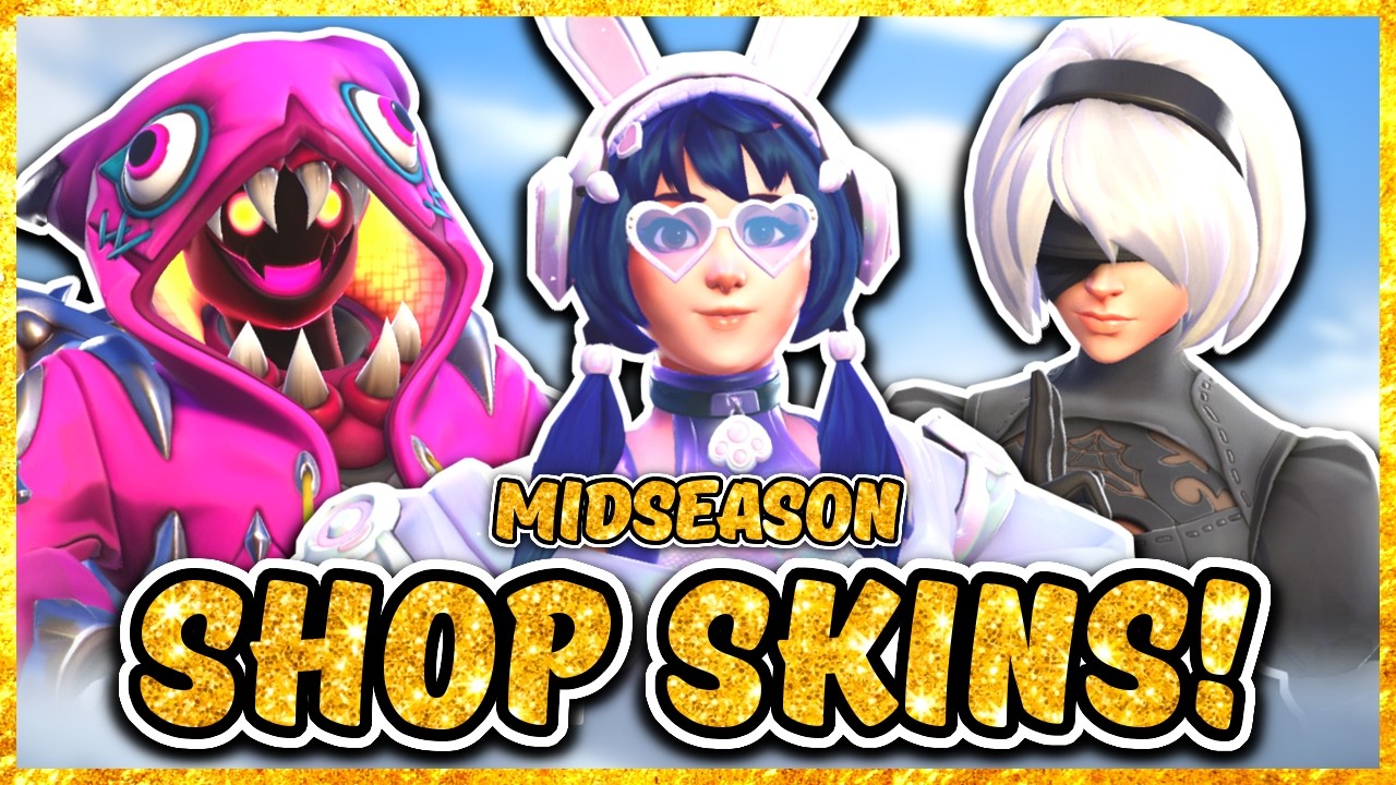 Overwatch Midseason COLLAB AND SHOP SKINS (NieR: Automata) - YouTube