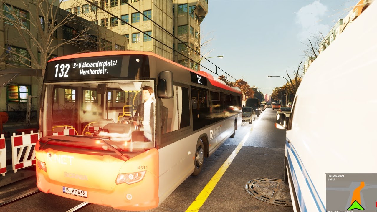 Realistic Bus Simulator | Line 132 | The Bus - YouTube