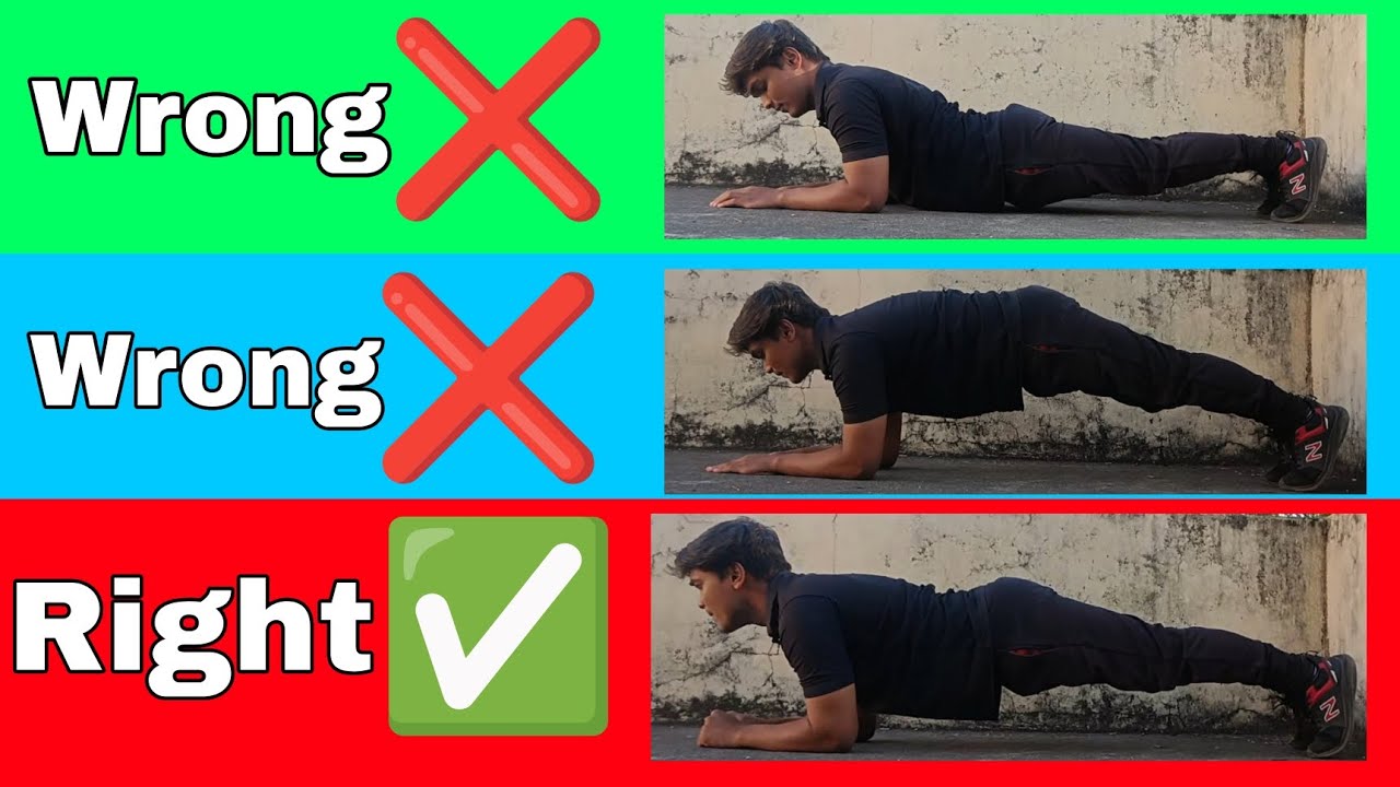 Right Way to Do Plank in Just 1 Minute | BrainBiceps Fitness - YouTube