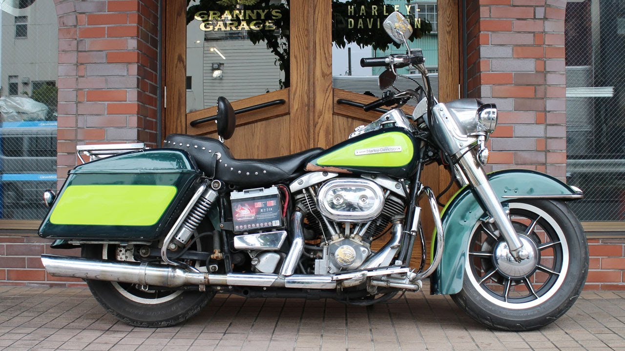 1975 FLH HARLEY DAVIDSON SHOVELHEAD - YouTube